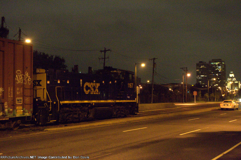 CSX MP15AC 1156 on Delaware Avenue